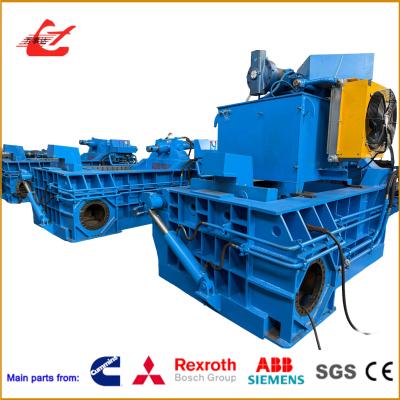 China Hydraulic Scrap Metal Baler 1600 KN Force High-Density Steel Recycling Press For Professional Operations for sale