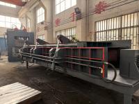 China Heavy Duty Hydraulic Gantry Shear 800 Ton With 8000 Mm Feeding Length And 25 MPa Pressure For Scrap Steel Processing for sale