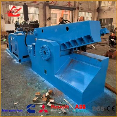 China 630KN Nominal Force Metal Shear, Industrial Scrap Handling Solution With Hydraulic System And PLC Control for sale