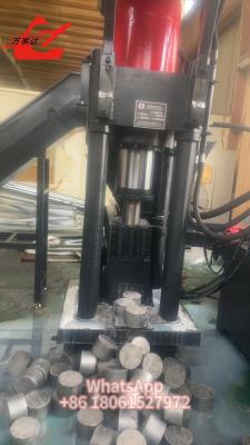 China 3150KN Hydraulic Metal Briquetting Press with PLC Semi-Automatic Operation and 1500 kg/h Capacity for Efficient Scrap Recycling for sale