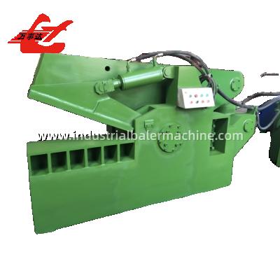 China Hydraulic Alligator Shear 630kN Scrap Metal Cutting Machine with 600mm Blade for Steel Bar for sale