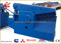 China 800KN Scrap Metal Alligator Shear With 800 Mm Blade For Steel Bar And Light Scrap Cutting for sale