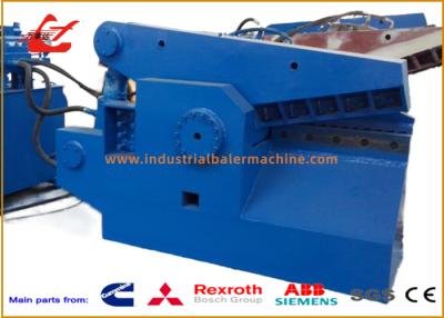 China 800KN Scrap Metal Alligator Shear With 800 Mm Blade For Steel Bar And Light Scrap Cutting for sale