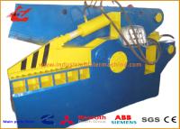 China 800KN Scrap Metal Alligator Shear With 800 Mm Blade For Steel Bar And Light Scrap Cutting for sale