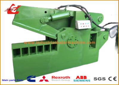 China 1000kN Scrap Metal Alligator Shear with 800 mm Blade for Steel Bar and Light Scrap Cutting for sale