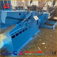 China 630KN Metal Cutting Alligator Shear Machine With 600mm Blade For Steel Aluminum And Copper Scrap for sale