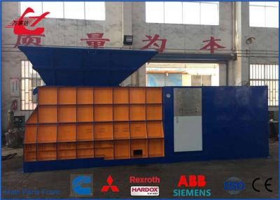 China Hydraulic Horizontal Container Scrap Shear 4000kN Industrial Huge Hydraulic System For Heavy Steel In Manufacturing Plant for sale