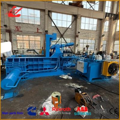 China Professional Tire Wire Baling Press Machine 5000-5500kg/H For High-Density Scrap Tire Steel Wire Recycling for sale