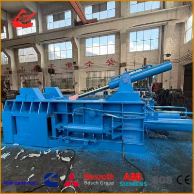 China Strong Hydraulic Tire Wire Baler 60KW For Cleaner Workshop Management And Safer Tire Recycling Operations for sale