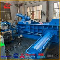 China Easy Maintenance Push-Out Tire Wire Baling Press Machine With PLC Control For Better ROI In Tire Recycling Operations for sale
