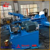 China Easy Maintenance Push-Out Tire Wire Baling Press Machine With PLC Control For Better ROI In Tire Recycling Operations for sale