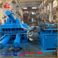 China PLC Semi Automatic Tire Wire Baler with 200×200mm Bale Size for Steel Wire Recycling for sale