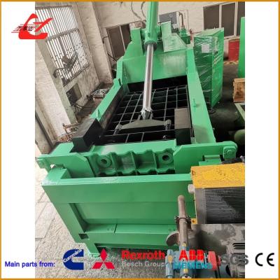 China Reduce Transportation Cost Forward-Out Metal Baler 800-2500kg/h For Small And Medium Scrap Metal Recycling Yards for sale