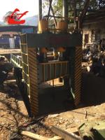 China Industrial 8000kN Hydraulic Gantry Shear Air Cooling System with 2000mm Blade for Heavy Scrap Cutting for sale