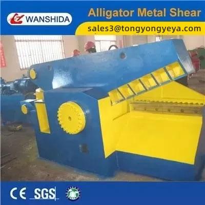 China 3150kN Hydraulic Alligator Shear For Heavy Scrap Metal Cutting With Air Cooling Or Water Cooling for sale