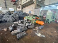 China High-Density Metal Baling Press With 1800 – 2500kg/h Capacity For Scrap Steel for sale
