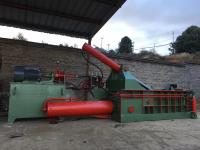 China Heavy-Duty 2000KN Metal Baler with 700 × 700mm Bale and Manual Control for sale