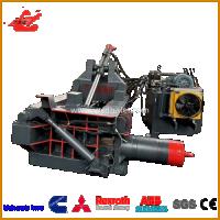 China Scrap Metal Baler with 250×250 / 300×300mm Bale Section, 125-Ton Force and 18.5kW Power for sale
