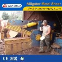 China Heavy-Duty Hydraulic Alligator Shear 285mm Maximum Blade Opening For Steel And Scrap Metal Recycling for sale