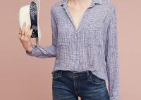 China 2017 Women work blouses deep v-neck long sleeve shirts for women for sale