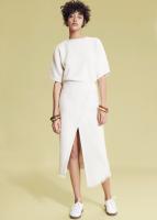 China 2018 wholesale summer&Autumn women office knitted cotton skirts for sale