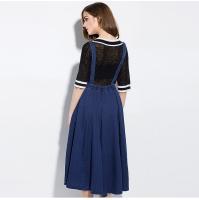 China Stunning modern style bandage long length denim skirts1 for sale