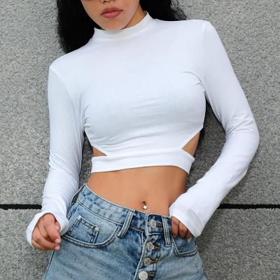 China Fitness Clothing Long Sleeve T-Shirt Women Sexy for sale