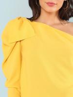 China Asymmetrical Sleeve Blouse for Women for sale