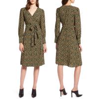 China Wholesale Fashion Women Wrap Dress for Summer for sale