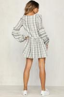 China Women Clothing 2018 Long Sleeve Cotton Summer Casual Dresses for sale