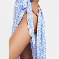 China Wholesale 100% Rayon Women's Summer Maxi Dress with Customized Size and Breathable Fabric for sale