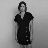 China Hot sales woven ladies cotton linen dress for sale