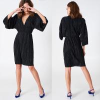 China Women 2018 Trendy Summer Pleated Kimono Dress for summer for sale