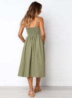 China Fashion A-Line Dresses With Spaghetti Strap for sale