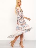 China 2018 New Style Chiffon Bohemian Long Dress for sale