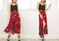 China 2018 New Design High Waist Printed Long Skirt Women Ladies Casual Fashion Bodycon for sale