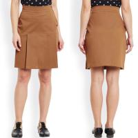 China Breathable Polyester Cotton Women's Dress Plus Size Dry Cleanable Office Wear Skirt for sale