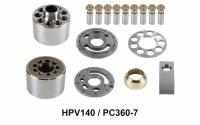China PC300-7 PC350-7 PC360-7 main hydraulic pump cylinder valve plate group plate piston for Komatsu excavator main hydraulic pump parts HPV140 hydraulic pump repair kit for sale