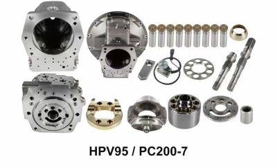 China PC200-7 PC210-7 PC220-7 PC260-7 Main Hydraulic Pump Cylinder Body Valve Plate Assembly Piston Shaft Used for Komatsu Excavator Main Hydraulic Pump Parts HPV95 Hydraulic Pump Repair Ki for sale