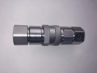 China Customizable FH12-FM-12BSP stainless steel nickel-plated flat end fitting, ISO16028 standard new hydraulic quick coupling for sale