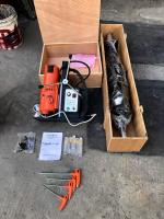China Manual feed boring machine, intelligent portable welding boring machine, excavator, electric welding and line boring machine, boring machine, excavator maintenance tool for sale