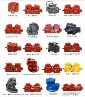 China Multiple brands of excavator main hydraulic pumps: Rexroth AP2D/A10VO/A11VO series, Fujitsu PVD/PVK series, Toshiba PVC series, Ogier PVG series, Kawasaki K3SP/K3VL/K7SP/K3V/K7V series,KYB-PSVD series for sale