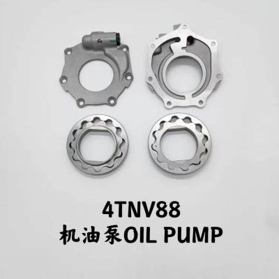 China Multiple brands of diesel engine lubricating oil pump 4TNV88 4TNV94/4TNV98 6D34 D12D 6D125 flat 6D125 convex 4M50 6D16/59T J08E J05E engine oil pump engine parts for sale