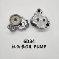 China Multiple brands of diesel engine lubricating oil pump 4TNV88 4TNV94/4TNV98 6D34 D12D 6D125 flat 6D125 convex 4M50 6D16/59T J08E J05E engine oil pump engine parts for sale