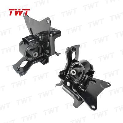 China Twt 12372-0T040 Auto Parts Engine Support Mounts Rubber 123720T040 12372 0T040 for Toyota Yaris 2008-2010 1Zrfe Zsp91 for sale