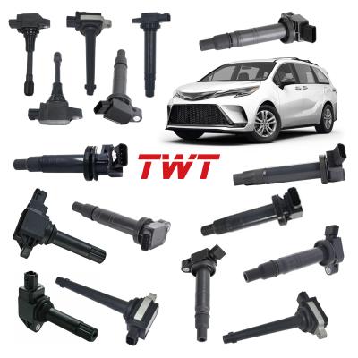 China TWT Genuine Brand COIL ASSY, IGNITION for 4-Runner C-HR Camry Crown Corolla Highlander Land Cruiser Pardo Lexus RAV4 Vios Yaris for sale