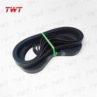 China Twt 10007-53213 12PK1189 Sinotruk Dump Truck Engine Rubber Ribbed V Belt 1000753213 12PK1189 for Shacman Delong Truck for sale