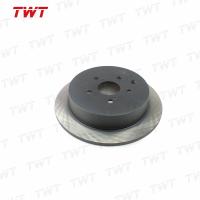 China TWT 42431-0E050 Rear Brake Rotor Discs Auto Brake Systems 424310E050 for Toyota Highlander 2015-2018 for sale