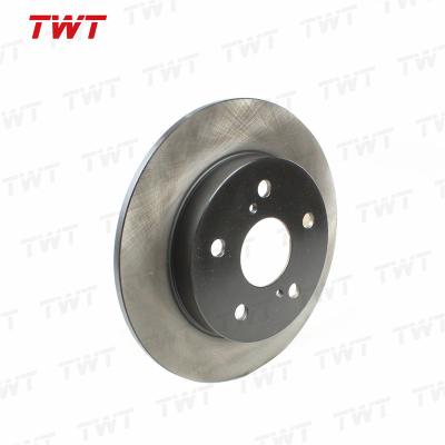China TWT 42431-02370 Auto Brake Rotors Rear Disc Replacement 4243102370 for Toyota Alphard Vellfire HV 2018-2020 for sale