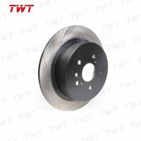 China TWT 42431-48060 Auto Chassis Rear Brake Disc Quality Spares 4243148060 for Toyota Lexus RX270 350 450H 2013-2015 for sale